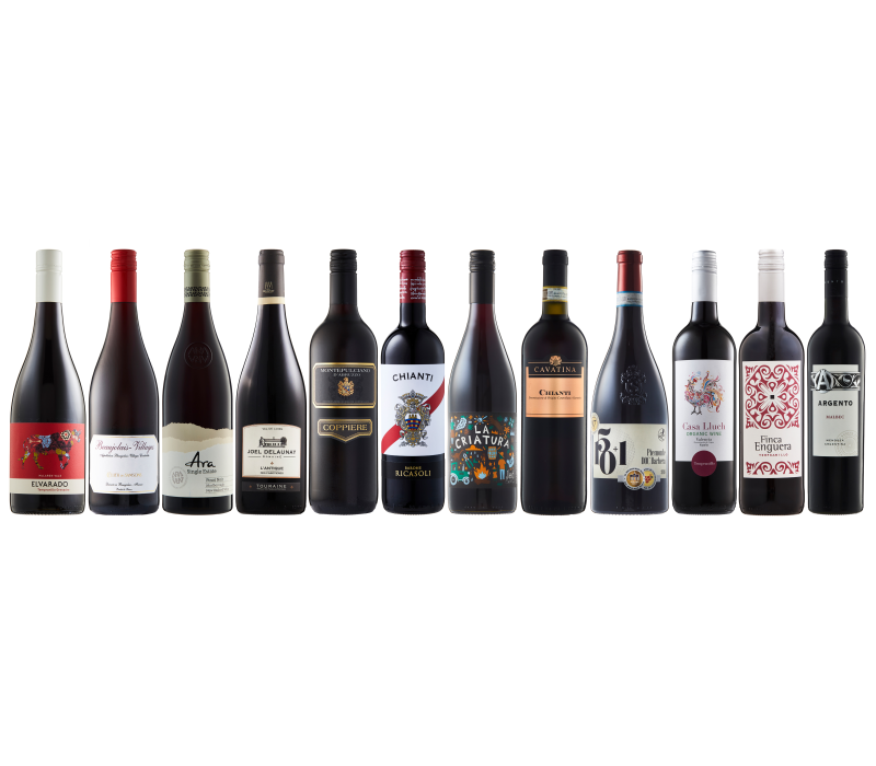 Imported Red Wines Pre-Selected Dozen - Better Buy The Dozen - Free ...